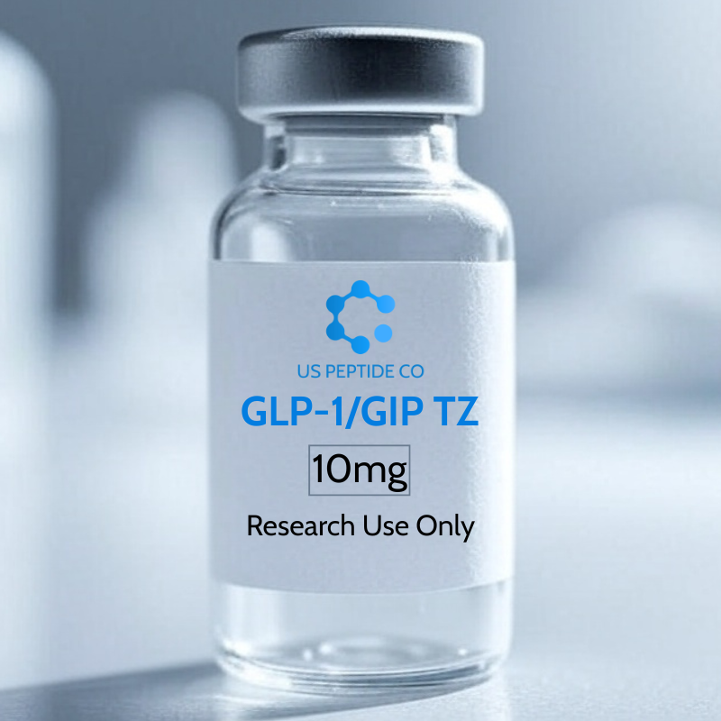 GLP-1/GIP TZ 10MG Research Grade Dual Agonist GLP-2 - US Peptide Co